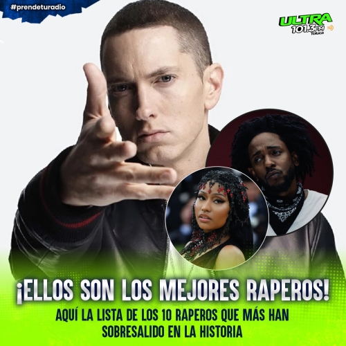 Ellos son los 10 mejores raperos de todos los tiempos